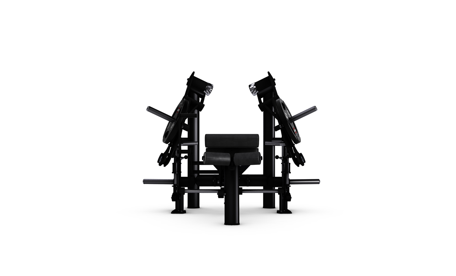 4362 PURE KRAFT STRONG Decline Chest Press Dual - gym80 USA LLC