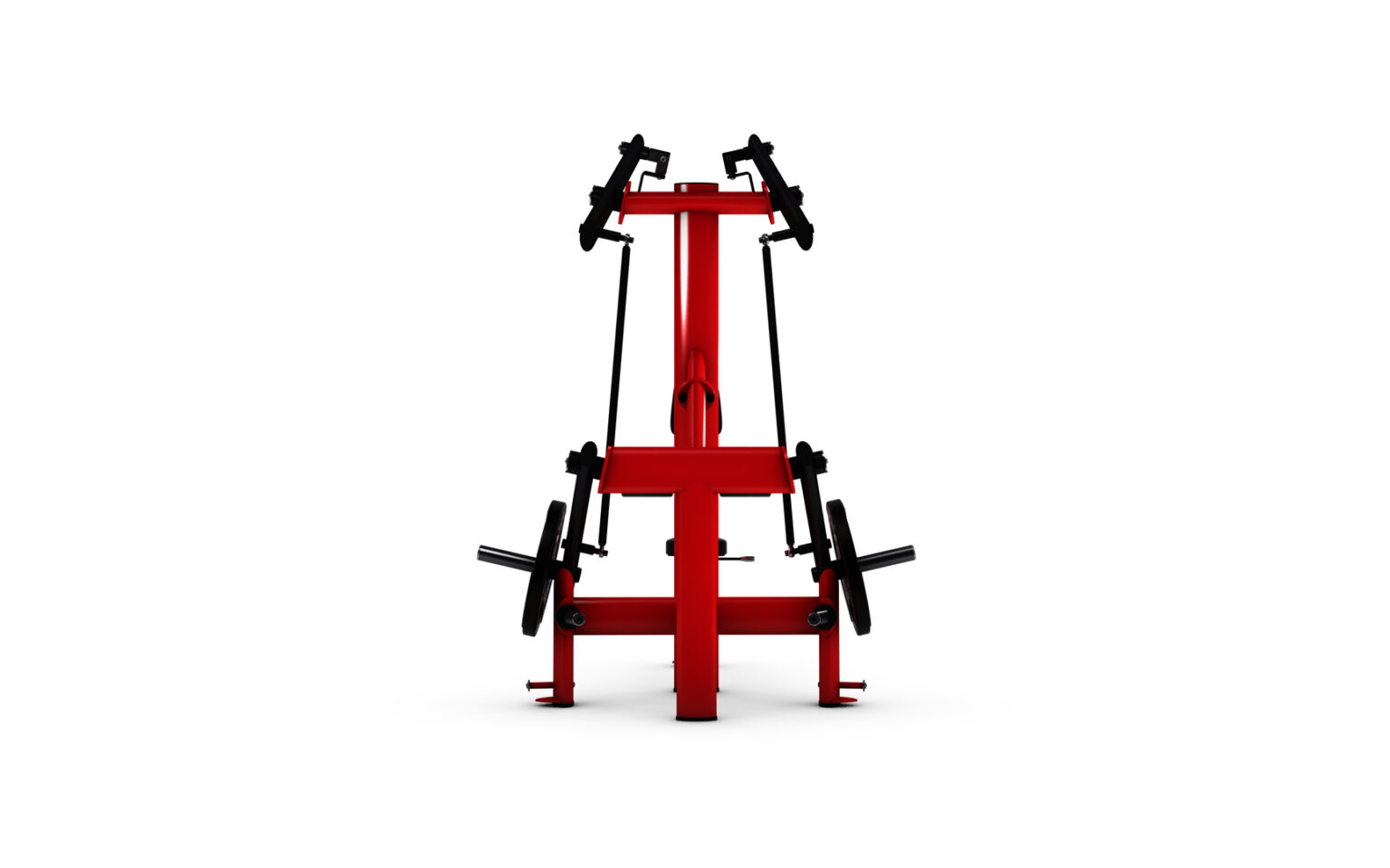 4340 PURE KRAFT High Row with Movable Handles - gym80 USA